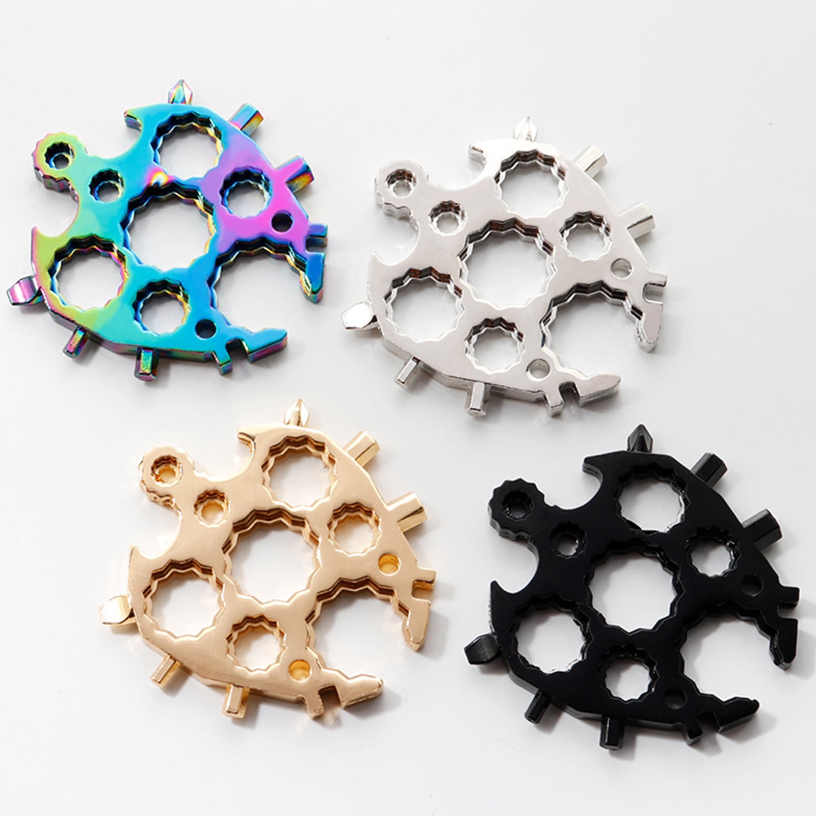 20-in-1 Multifunctional Turtle-shaped Snowflake Card Combination Wrench ...