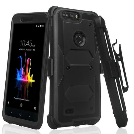 ZTE Blade X Case, ZTE Blade Force Case, ZTE N9517 Case Heavy Duty Belt ...
