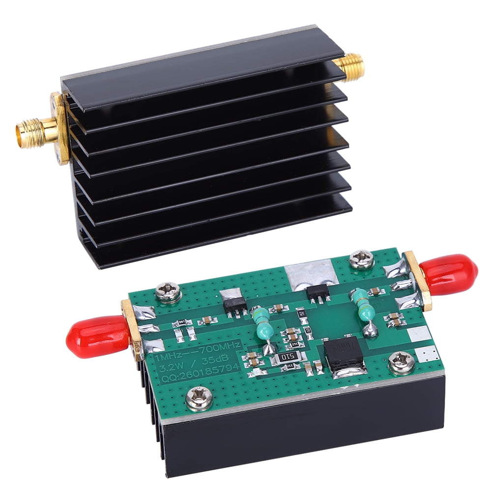 Amplificador de potencia RF de 3,2 W, transmisor de 1 MHz a 700 MHz, HF, FM, VHF, UHF, banda ...