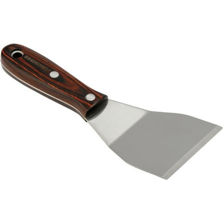 3" Bent Wall Scraper - with Pakka Wood Handle | Walmart Canada