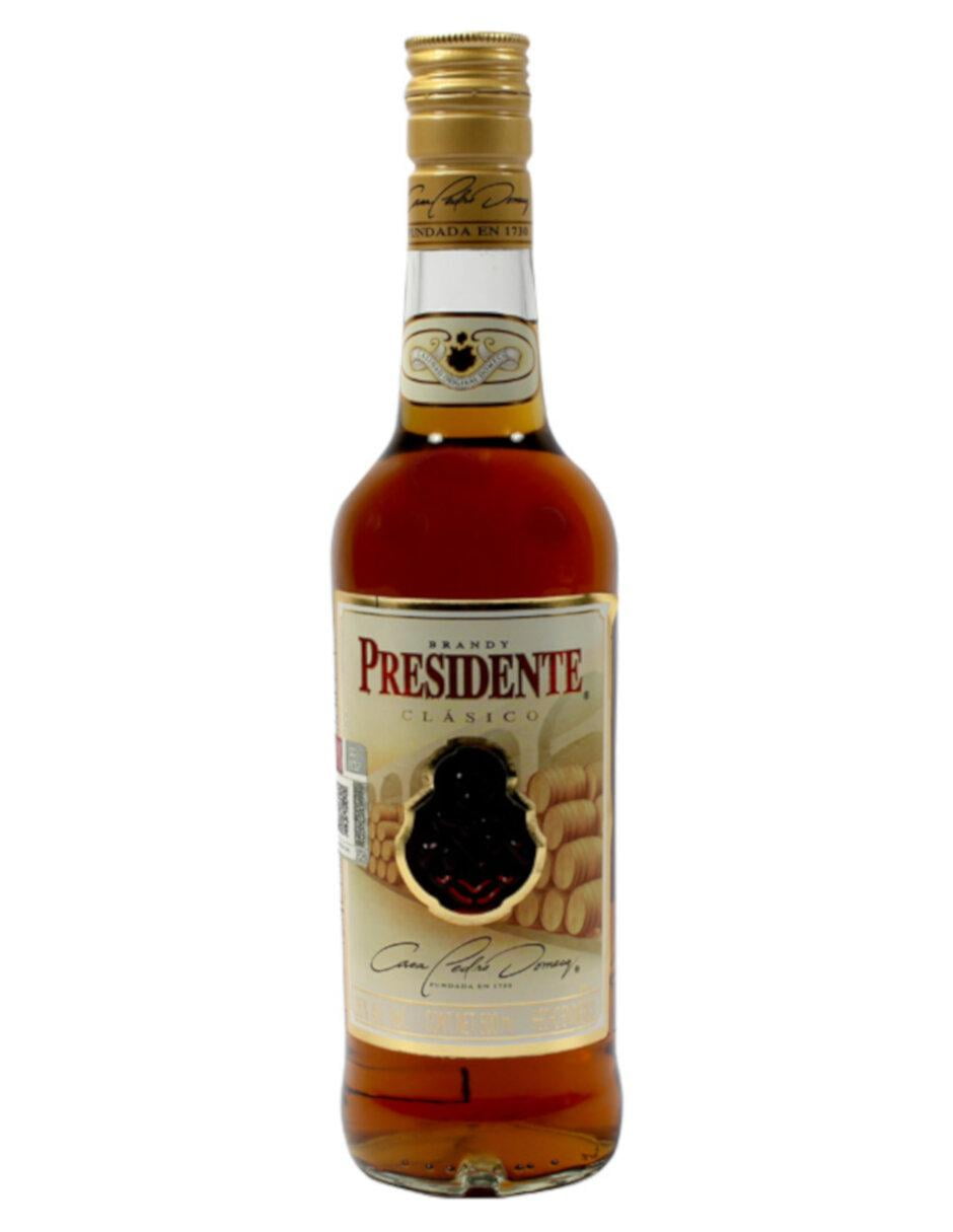 Pack de 18 Brandy Presidente Clásico de 500 ml Presidente Clásico ...