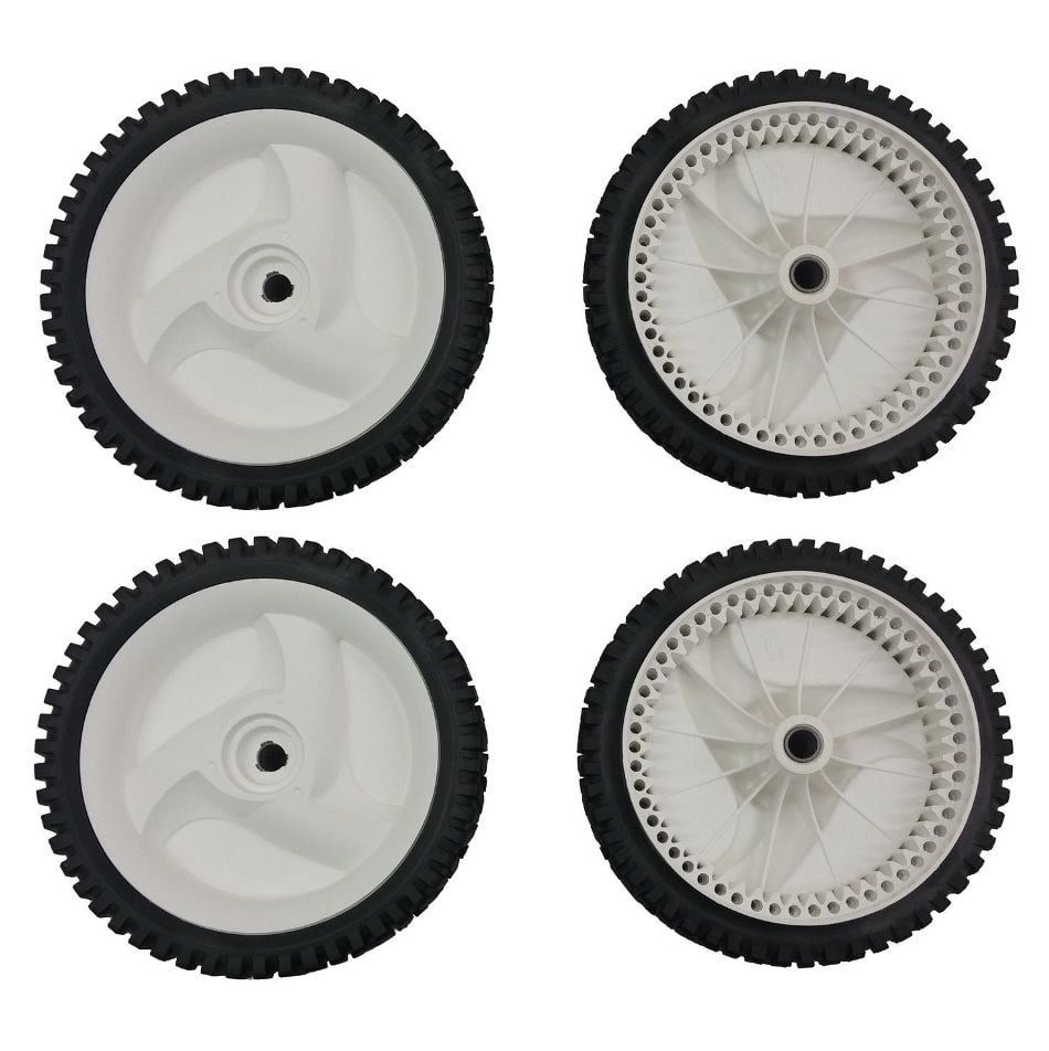 Sears Craftsman Mower Front Drive Wheels for 583719501 White 4 Pack ...