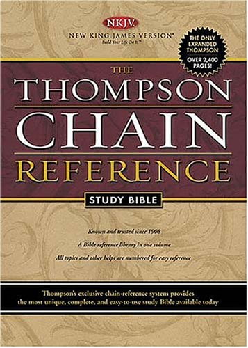 Pre-Owned Thompson Chain Reference Study Bible: New King James Version (Hardcover) 0718008383 ...