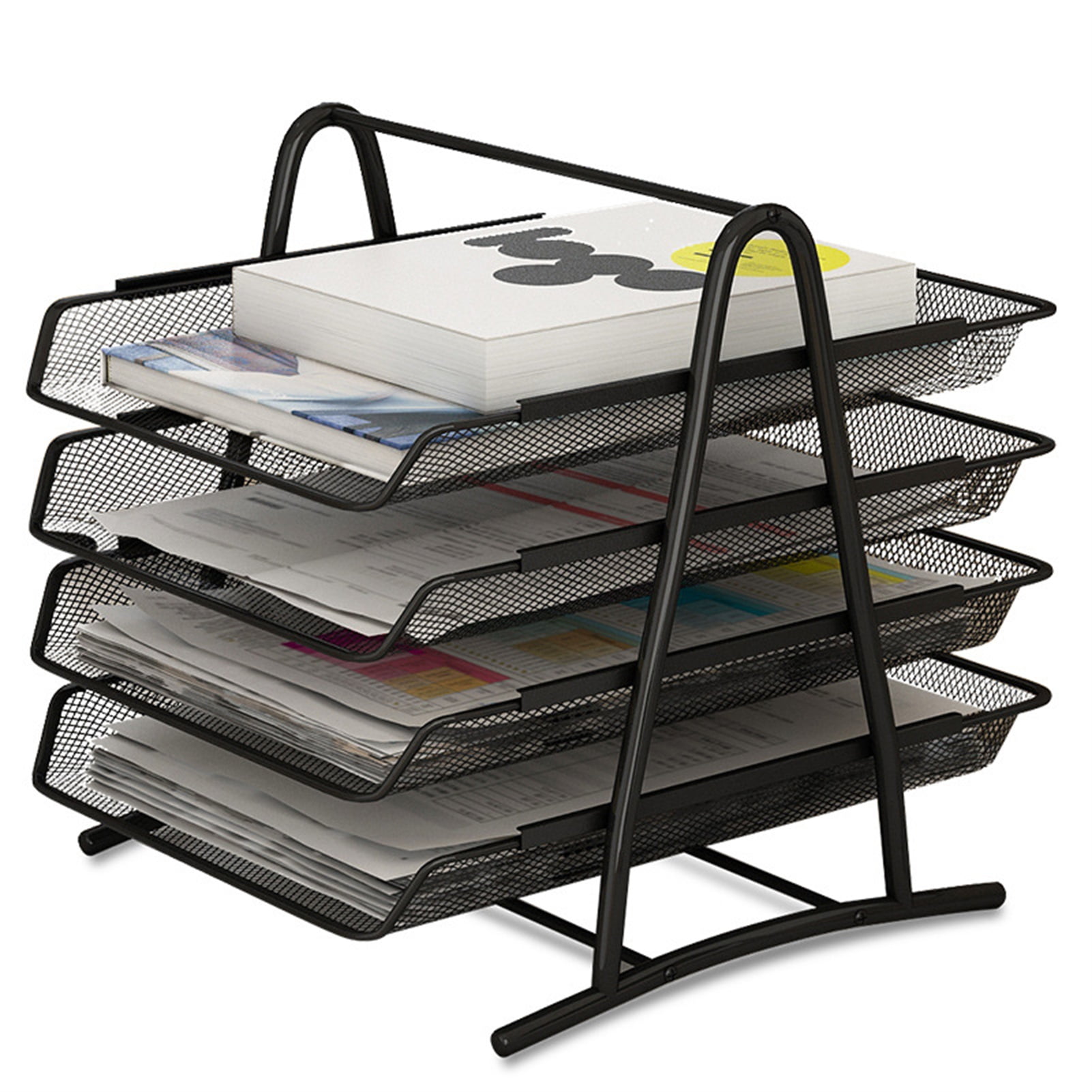 Click here for Meetca Mesh Desk Paper Holder office Desk Document... prices