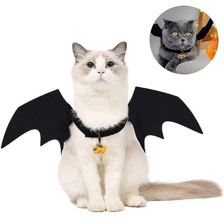 Pet Cat Bat Wings For Halloween Party Decoration, Puppy Collar Leads ...