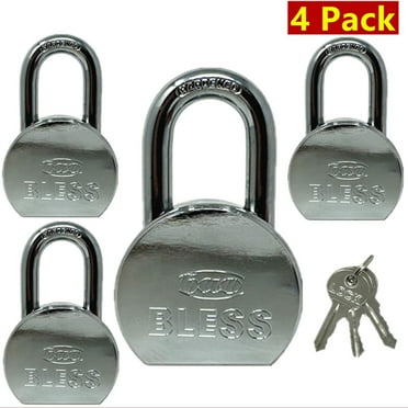 Master Lock 532DPF 2" Wide Solid Steel Body Padlock - Walmart.com