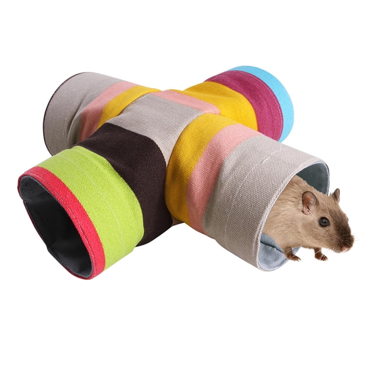 Bunny Tunnel s & Tubes Collapsible 3 Way Rabbit Hideout With Pet Tunnel
