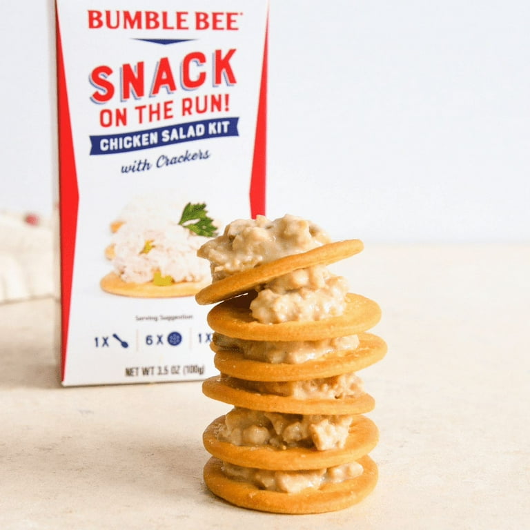 (3 Pack) Bumble Bee Snack On The Run! Chicken Salad Kit, 50% OFF