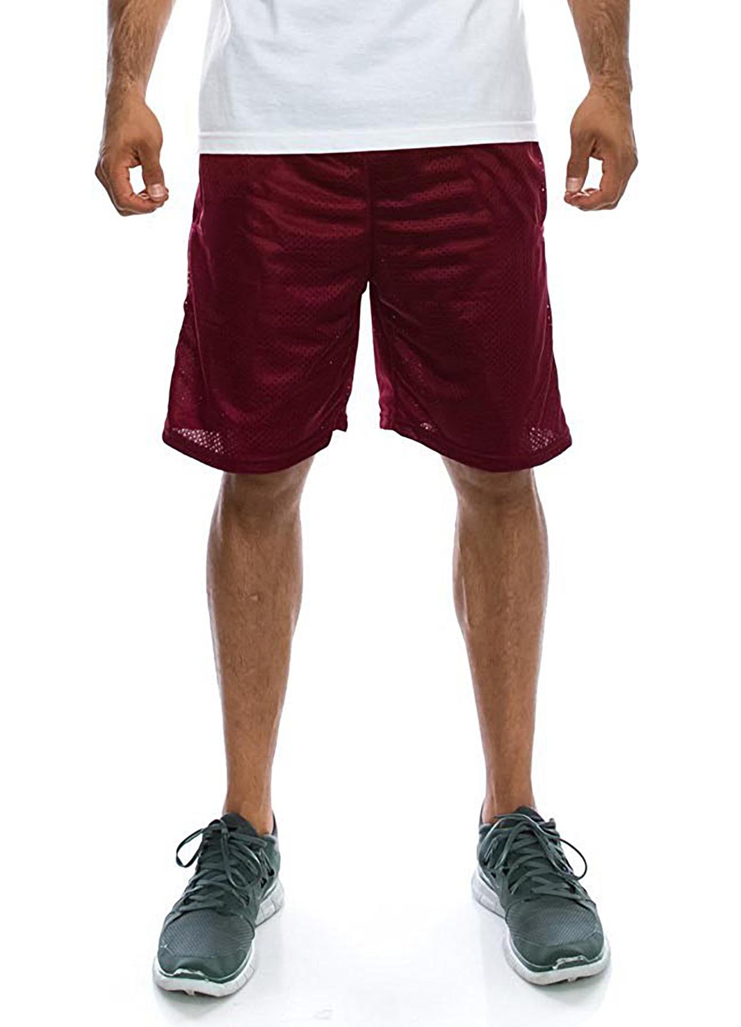 Ma Croix Men s Mesh Basketball Shorts With Pockets Big And Tall