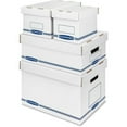 Bankers Box, FEL4662301, Organizer Storage Box, 12 / Carton, Kraft,Blue ...