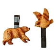 Wood Look BEAR FAMILY Pendulum Desktop Clock, by Slifka - Walmart.com