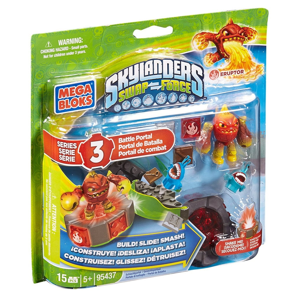 Skylanders Eruptor's Battle PortalOne blue Chompy By Mega Bloks ...