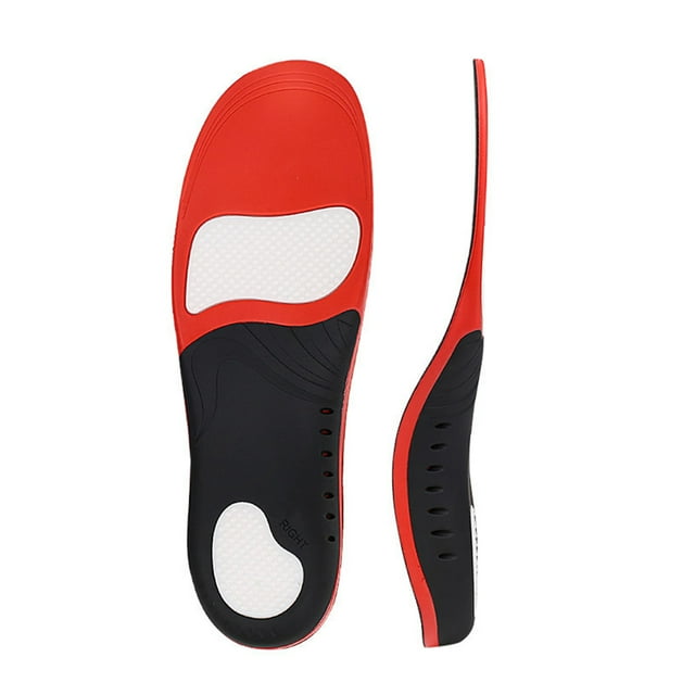 GENFFY Plantar Fasciitis High Arch Support Insoles for Men and Women ...