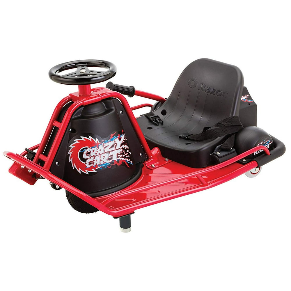 Razor Crazy Cart Shift Electric 360 Spinning Drifting Kids Outdoor Go ...