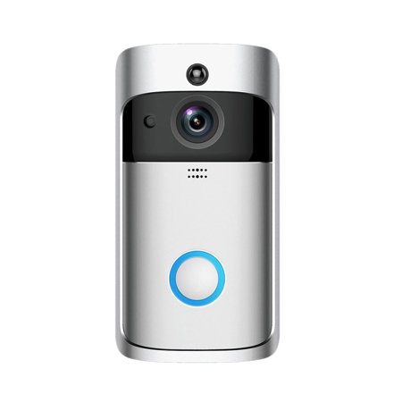 1080P Wifi Doorbell 140 Degrees Wide ;two way door bell Angle Night ...