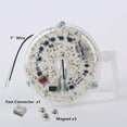 4“ 18W Color Changeable Ceiling Fan LED Light Replacement, 3000K/4000K ...