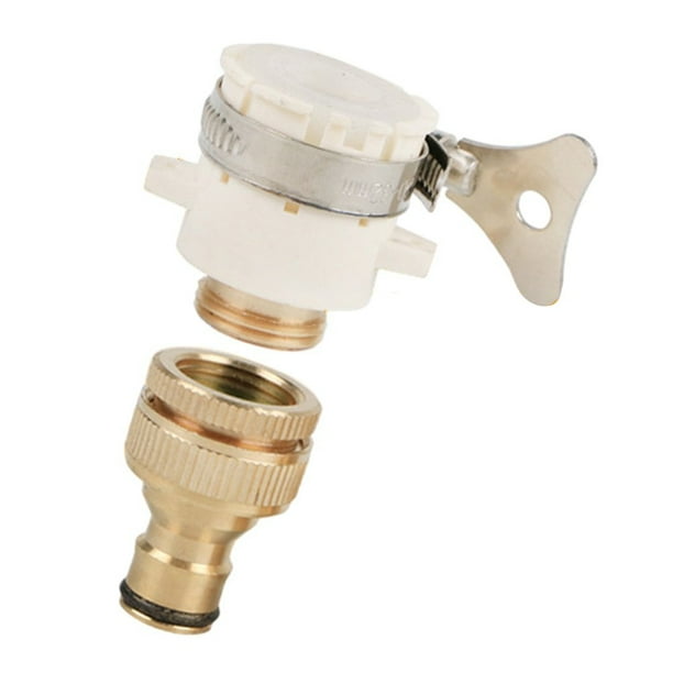 Garden Hose Pipe Universal Kitchen Mixer Tap Connectors Faucet Adapter ...