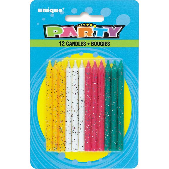 Boxed Birthday Candles, 2.5 in, Assorted, 12ct - Walmart.com