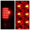 Xtune Ford Super Duty 08-15 LED Tail Lights Black ALT-JH-FS08-LED-BK ...