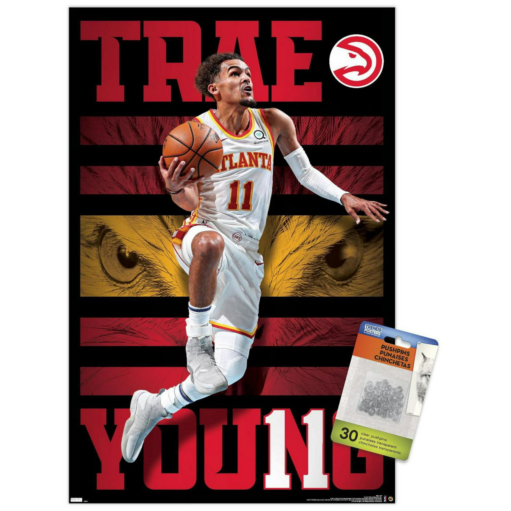 Click here for Trends International Nba Atlanta Hawks - Trae Youn... prices