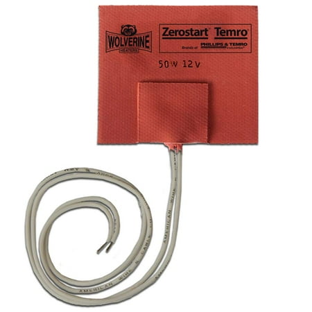 Engine Block Heater Zerostart Silicone Pad Heater – 250W, 120V, For ...