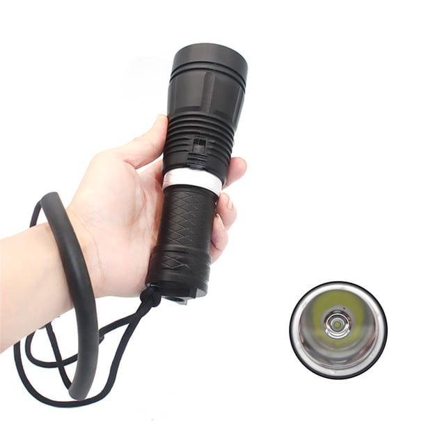 Scuba Diving Flashlight Water W/ Hand Submarine Light for under Water ...