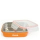 Thinkbaby BPA Free Bento Box - Orange - Walmart.com