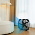 3 Speed Box Fan, Indoor Electric Fan for Home Cooling, 5 Blades ...