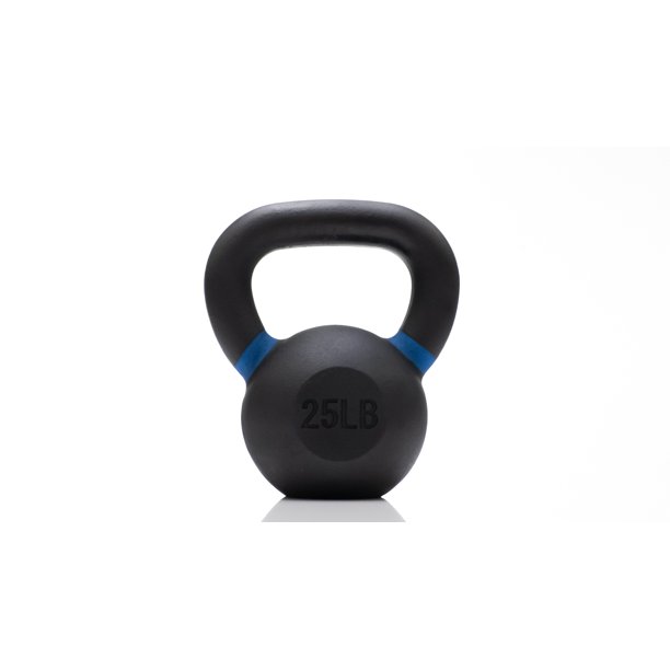 Tru Grit Fitness 25 lb Cast Iron Kettlebell Weight - Walmart.com