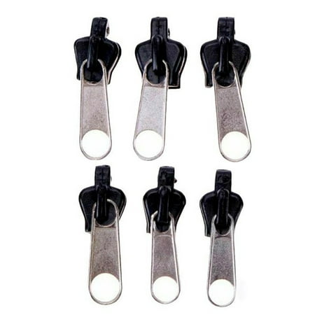 Reversible Zipper Double Sided Zip Head Puller Fixer Jacket Sliders ...