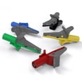 Safety Test Clip with 4mm Protective Banana Socket Terminals Alligator ...
