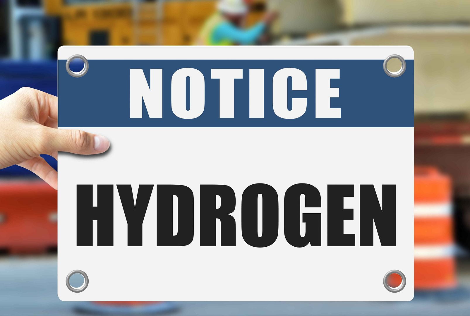 HYDROGEN | Warning Notice Caution Danger 3mm PVC Sign - Walmart.com
