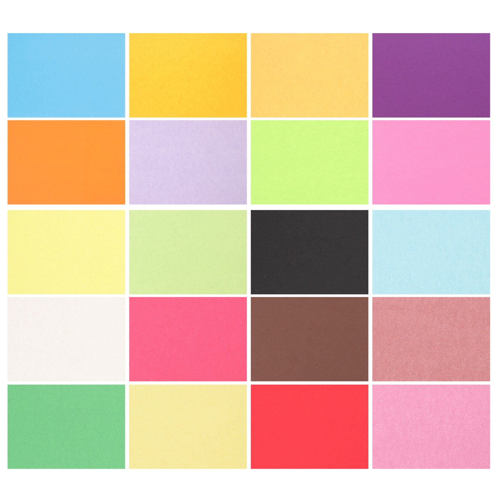 100 hojas de papel de colores para manualidades, hechas a mano ...