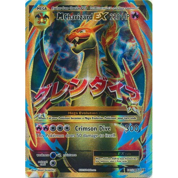 Pokemon - Mega-Charizard-EX (101/108) - XY Evolutions - Holo - Walmart.ca