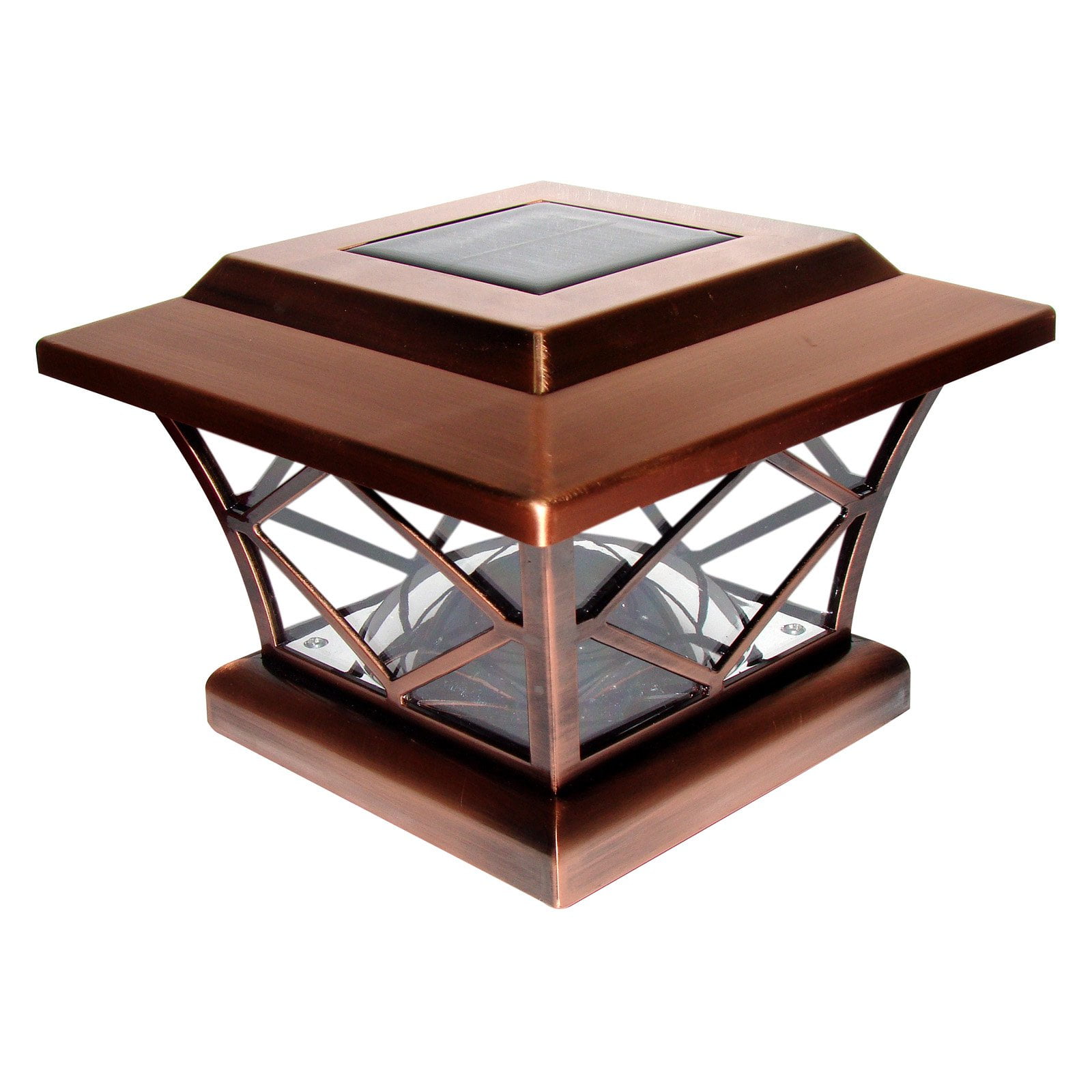 Craftsman-Style Solar Post Cap Light - Walmart.com