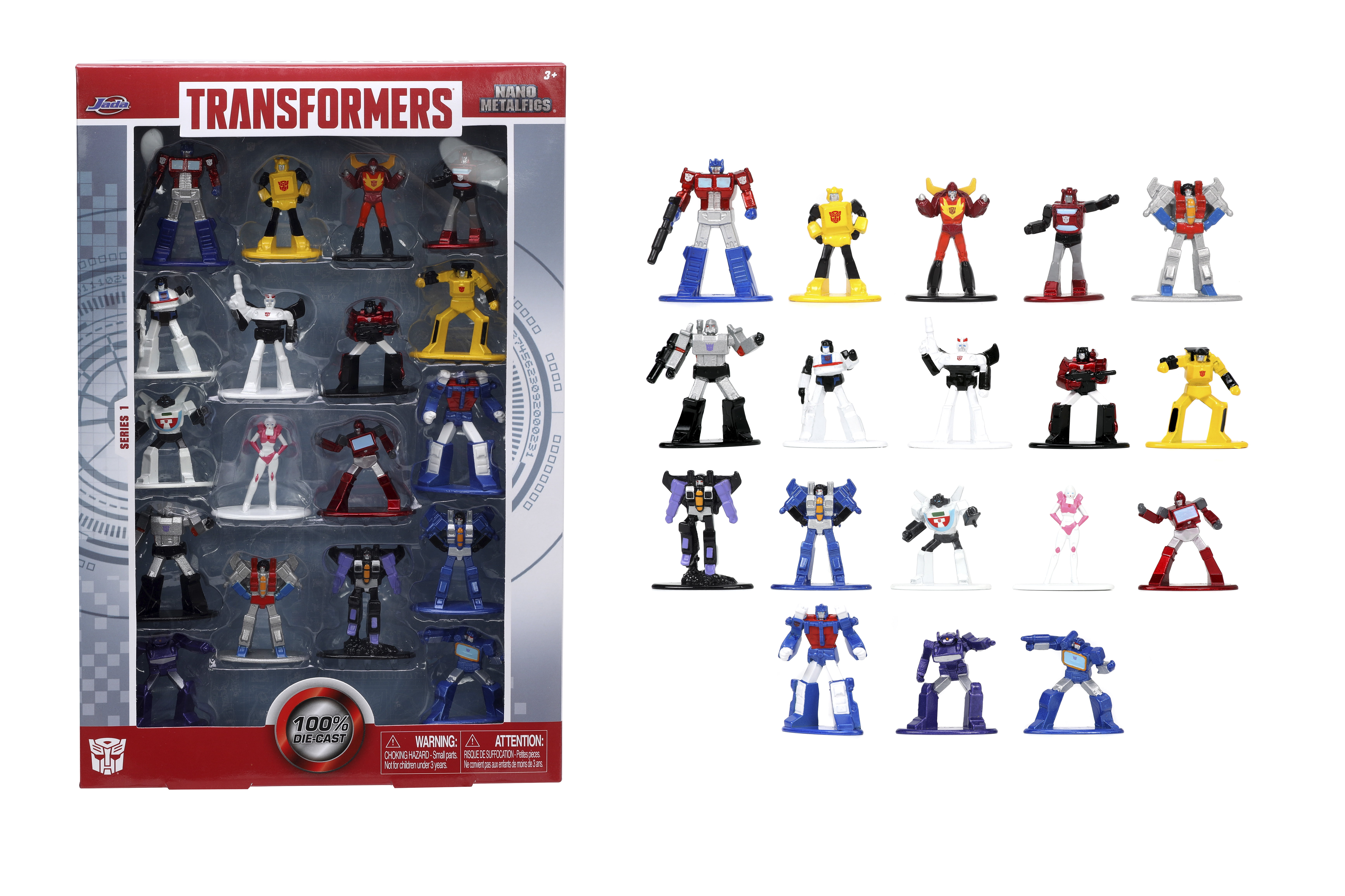 Transformers 1.65" 18-Pack Die-cast Collectible Figures - Walmart.com