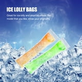 WASHWEPE Zip Lolly Bags Transparent for Diy Enthusiasts 60Pcs 11.4X2X0 ...