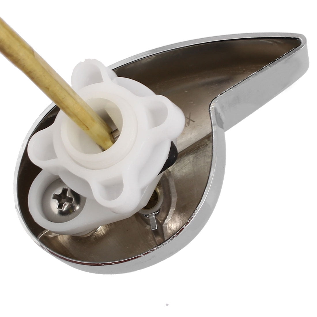 212mm Brass Straight Rod Side Mount Toilet Tank Flush Trip Lever Handle ...