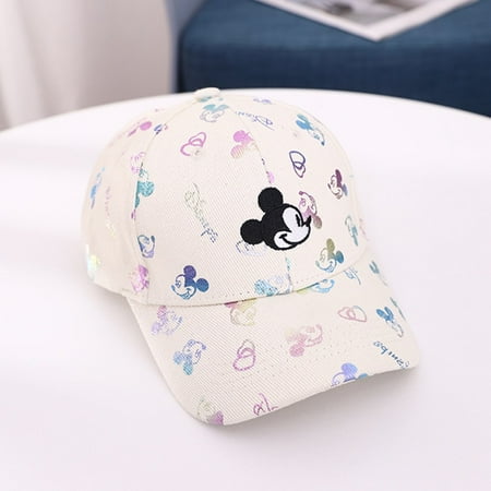 Disney Mickey Mouse Children Boys Girls Baseball Caps Cartoon Hip hop ...