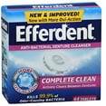 Efferdent Anti-Bacterial Denture Cleansing Tablets, Box of 44 for Teeth ...