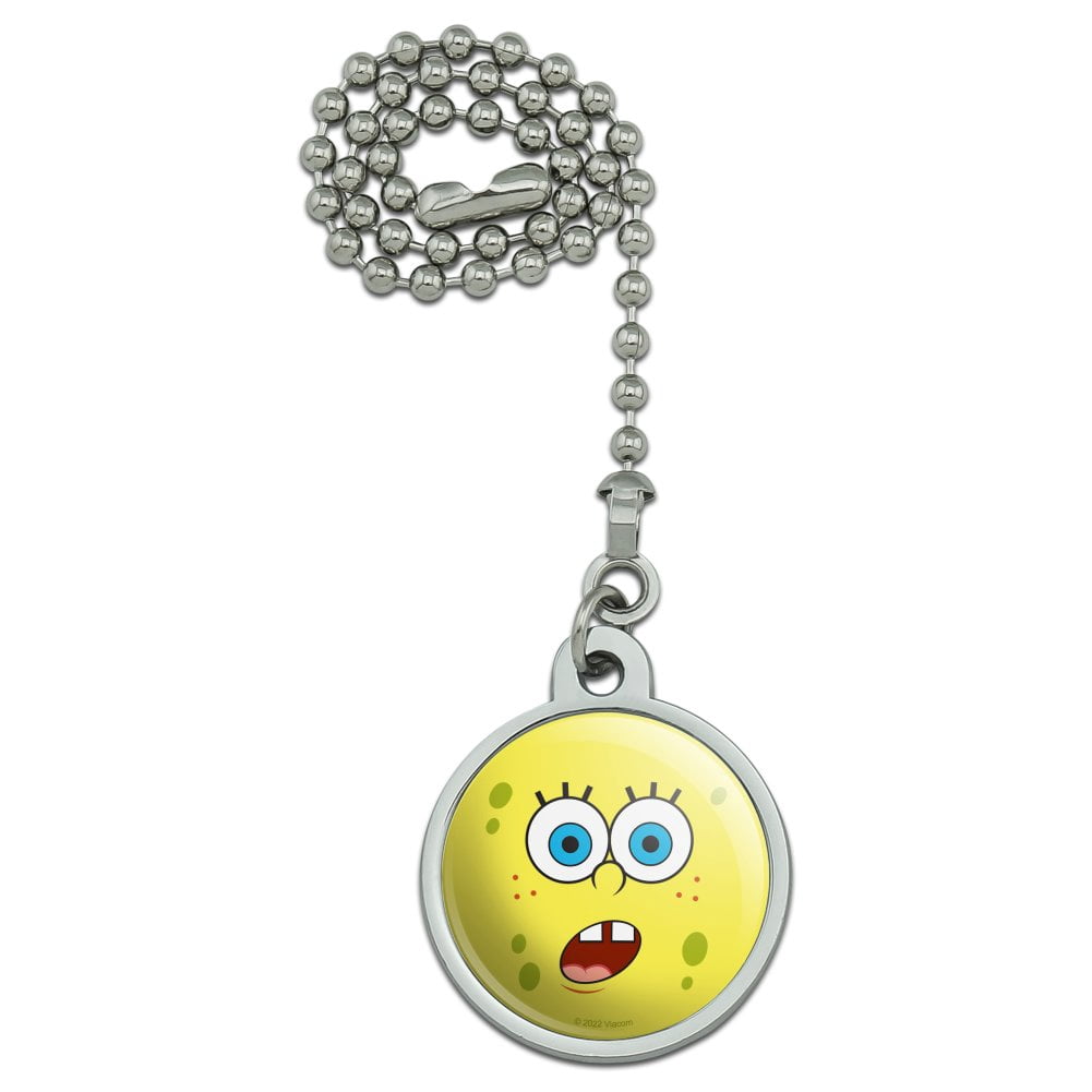 SpongeBob Surprise Face Ceiling Fan and Light Pull Chain - Walmart.com