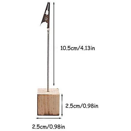 10 Pecs Memo Clip Holders And Message Clip Holders, Vertical Note ...