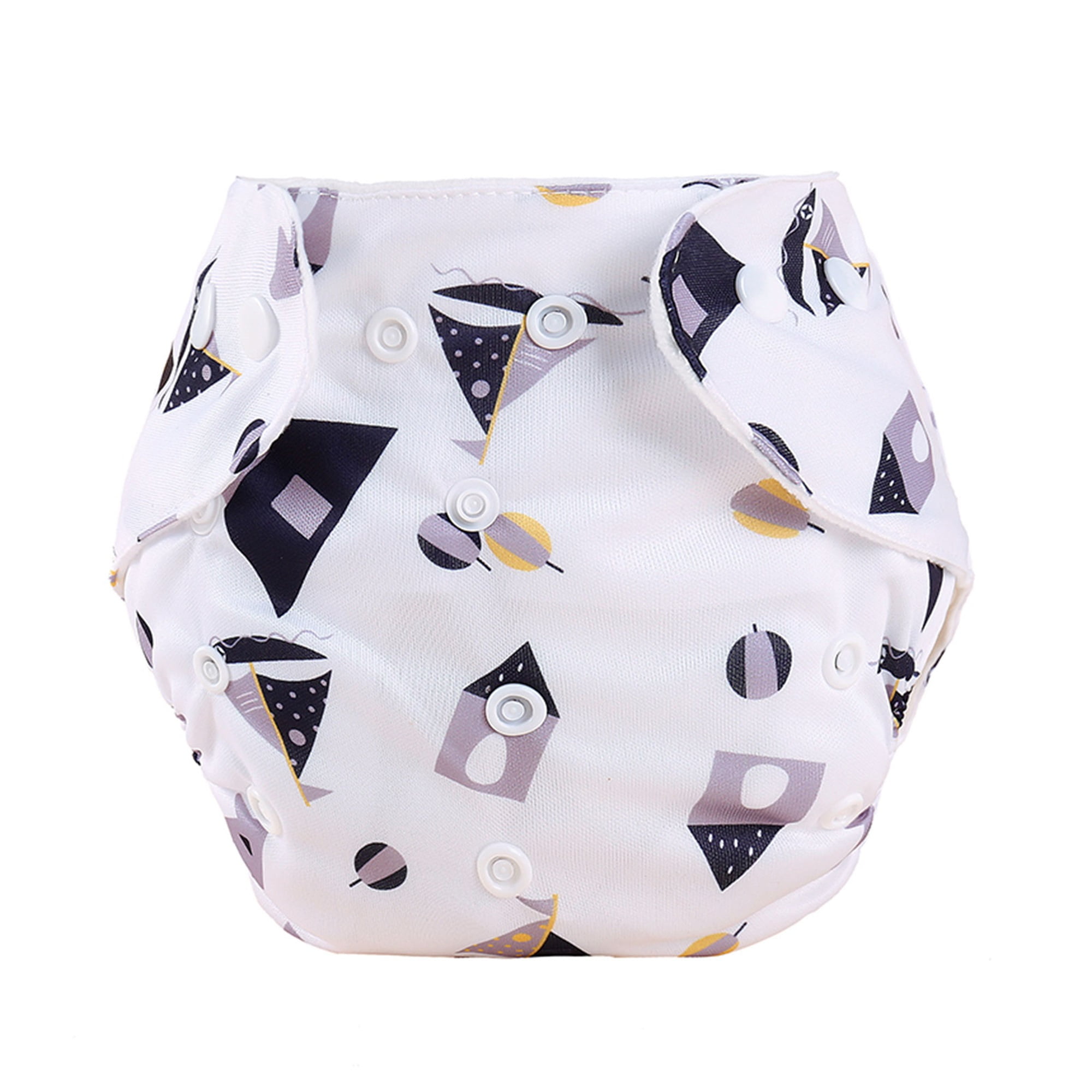 Jkerther Reusable Swim Diaper Cartoon Print Buttons Adjustable Baby ...