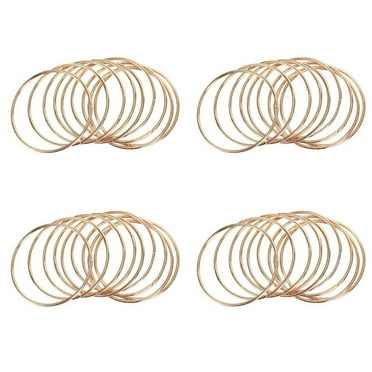METAL GOLD RINGS 12 inch- Pack of 5, By Better Crafts - Walmart.com