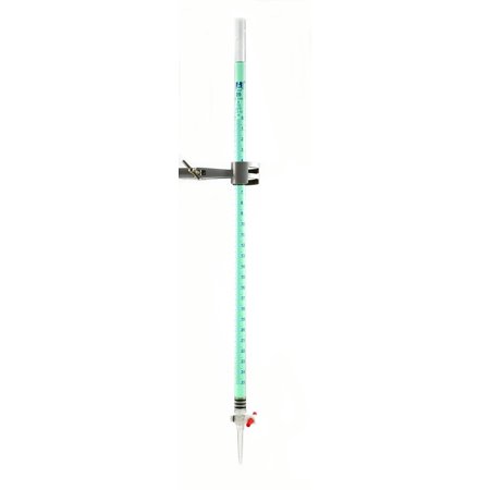 Eisco Labs Acrylic Burette, with PTFE Stopcock, 25mL Capacity, 0.1mL ...