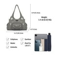 Scarleton Fashion Decorative Zipper Shoulder Bag H1635 - Walmart.com