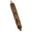Judaica Mezuzah & Scroll Wood with Stones Pewter Shin Dalet Yud with ...