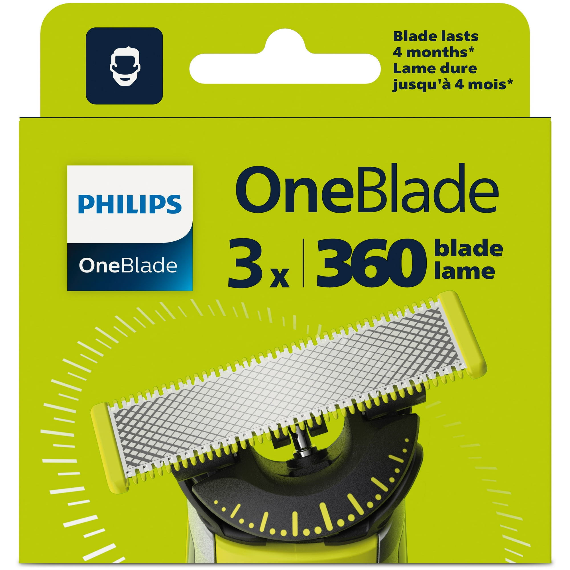 Philips Oneblade 360 Flex Blade  3 Pack 3 Pack