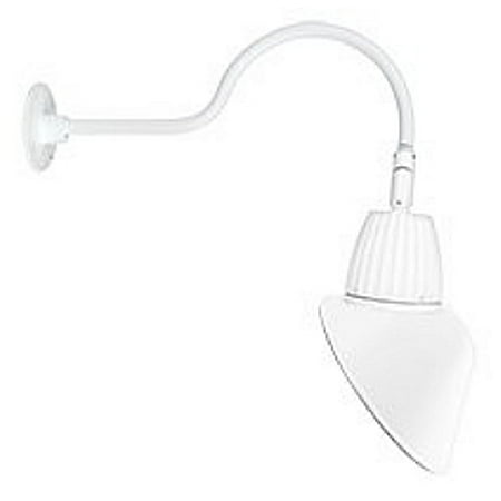 RAB Lighting 26W LED STYLE 1 ANGLED CONE SHADE GOOSENECK WHITE NEUTRAL ...