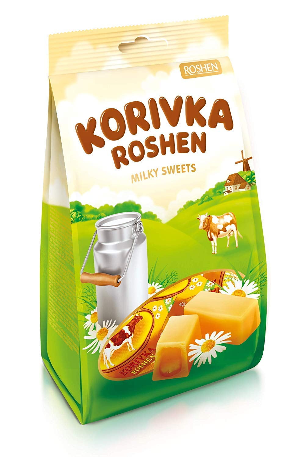 Roshen Korivka Cow Candy, Milky Sweets Fudge Candy, Kosher, Halal 7 ...